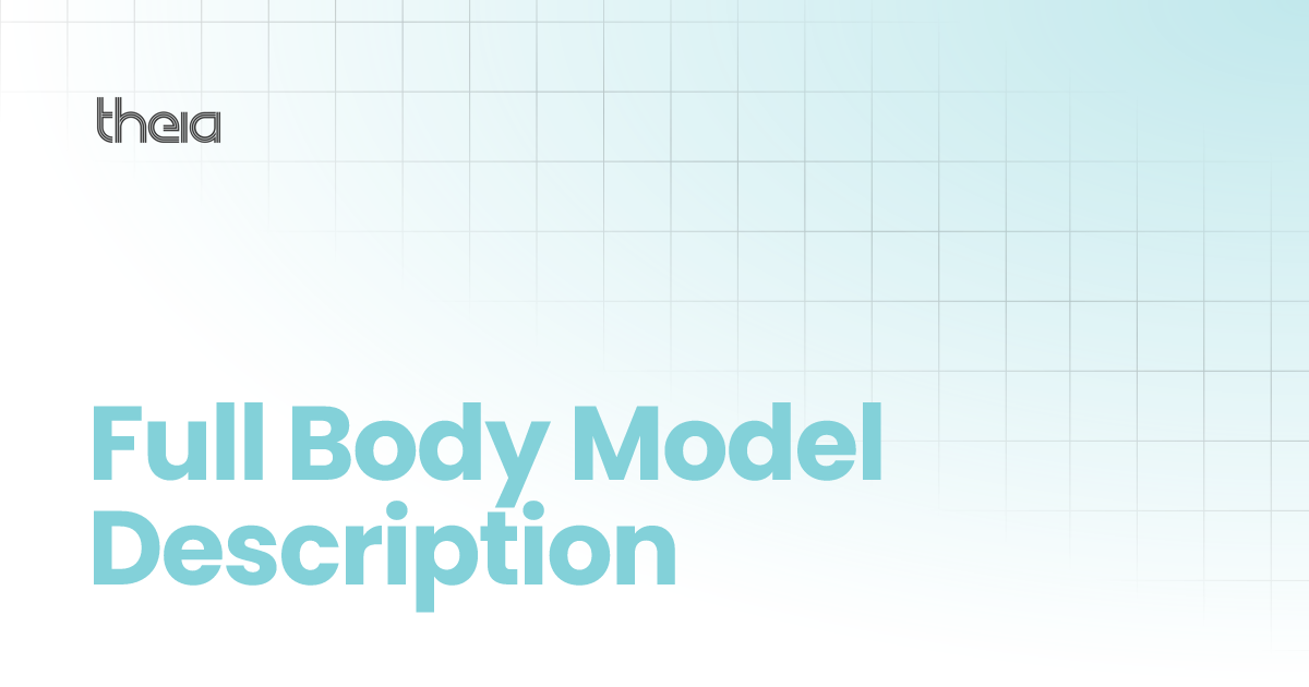 Full Body Model Description | theia docs